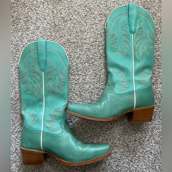 Tecovas | Shoes | Limited Edition Tecovas The Annie In Turquoise | Poshmark